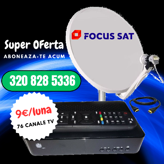 Decodor Focus SAT :: Canale Tv Românești